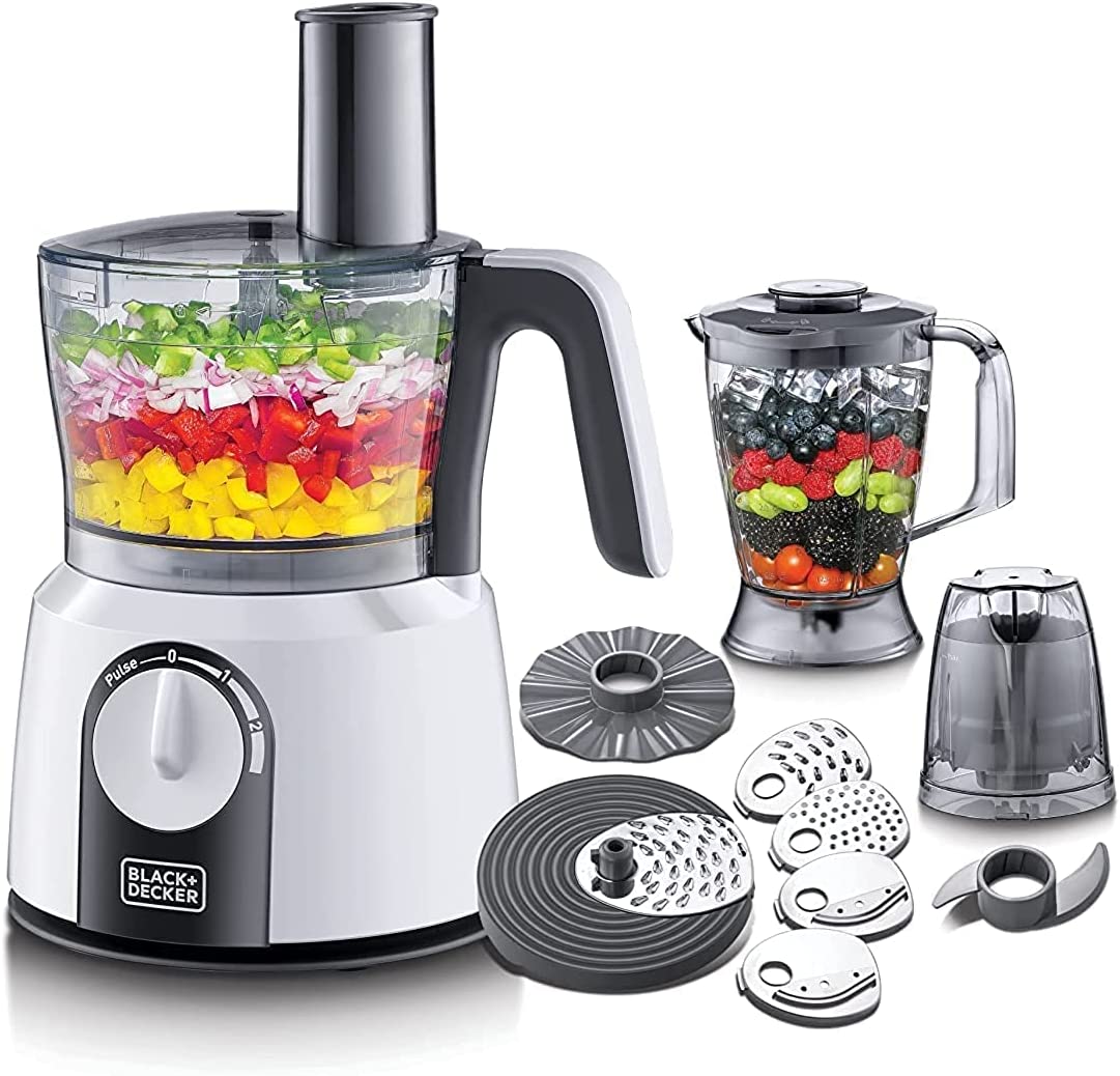 Black+Decker 1000W 32 Functions 5-in-1 Food Processor FX1075-B5