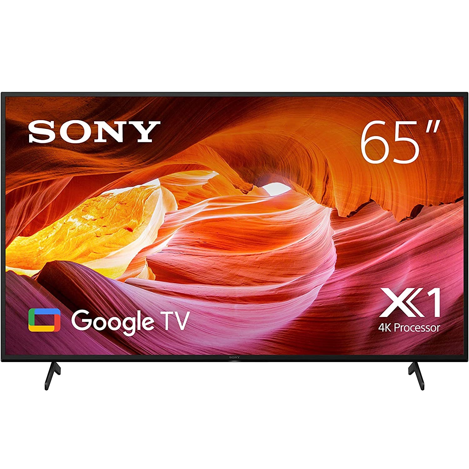 Sony BRAVIA 65 Inch TV 4K UHD High Dynamic Range Smart Google-KD-65X75K ...